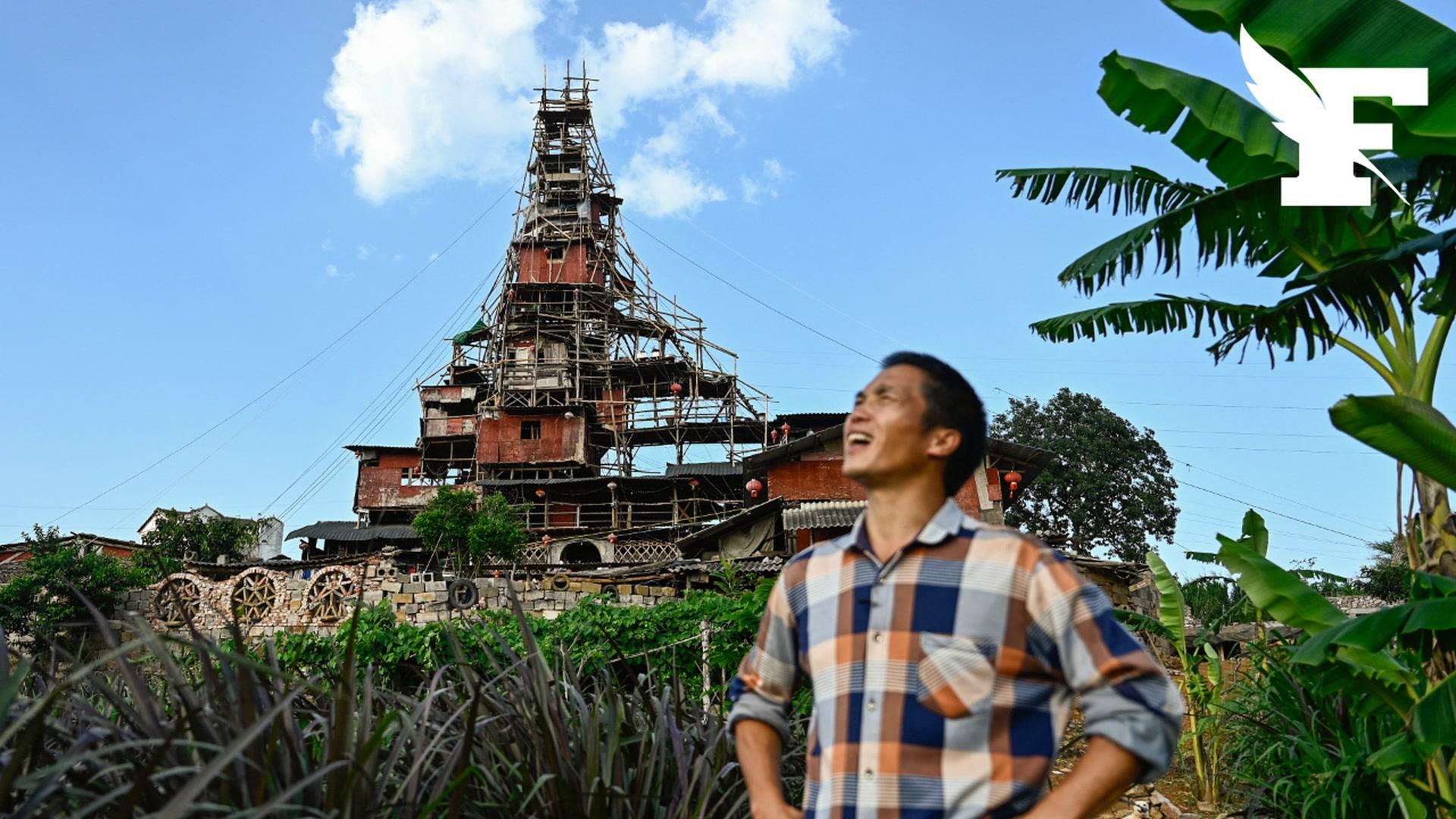 Dix étages, escaliers «vacillants»...Les images surprenantes de la ...