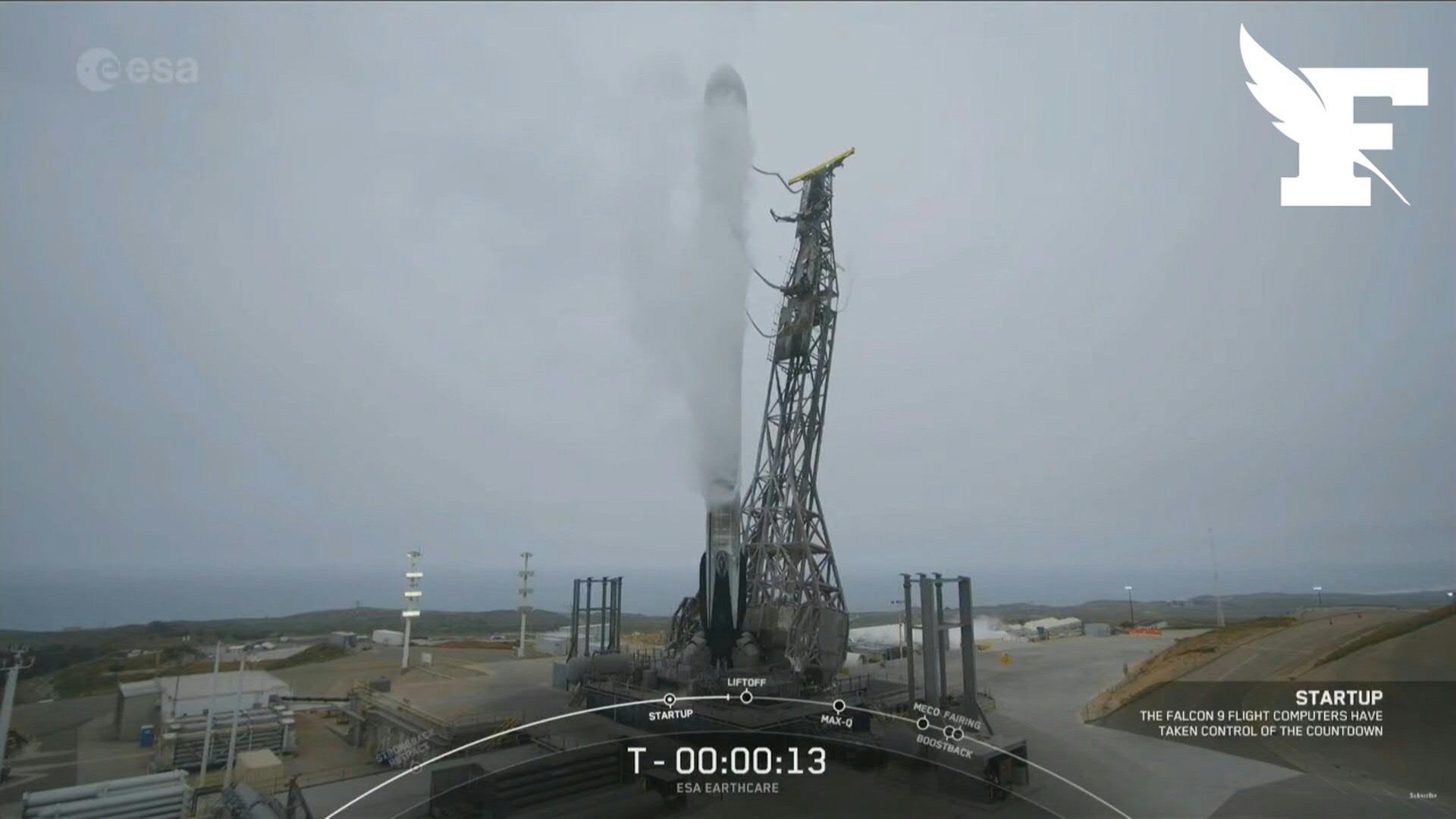 Les images du lancement du nouveau satellite européen parti explorer les nuages