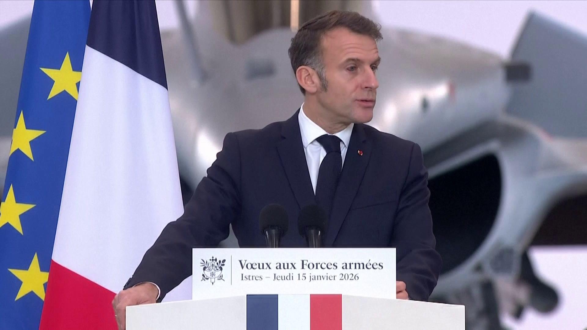 «Pour être craint il faut être puissant» lance Emmanuel Macron aux ...