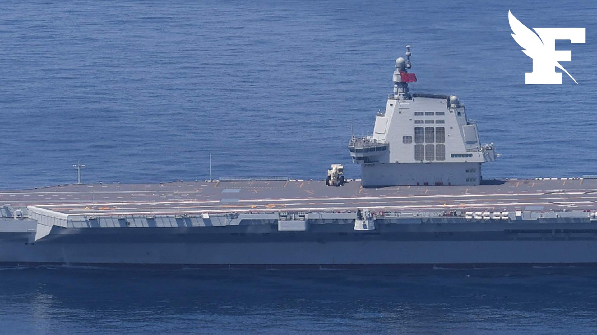 Chine: les images du porte-avions Fujian équipé de catapultes ...
