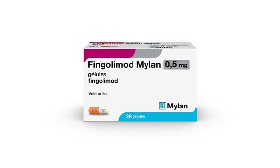 FINGOLIMOD MYLAN 0,5 mg, gélule, boîte de 7 plaquettes de 1