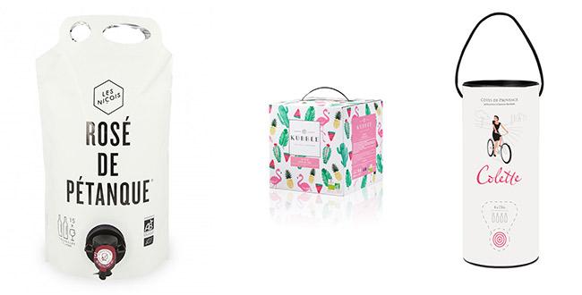 Rosé : cubis stylisés pour les grandes tablées