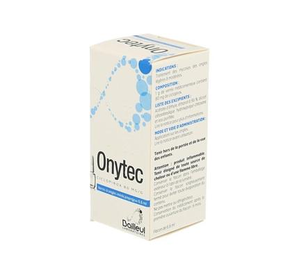 ONYTEC 80 mg/g, vernis à ongle médicamenteux, boîte de 1 flacon de 6,60 ml