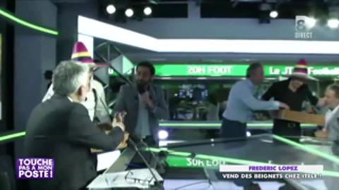 Cyril Hanouna et Frédéric Lopez envahissent le studio d'iTélé en direct