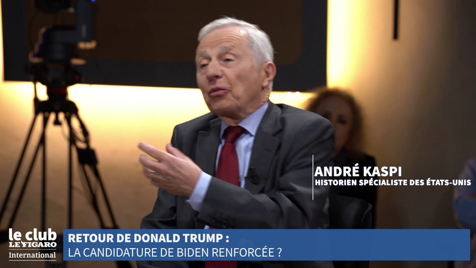 «Le bilan de Joe Biden est plutôt positif», assure André Kaspi sur le ...