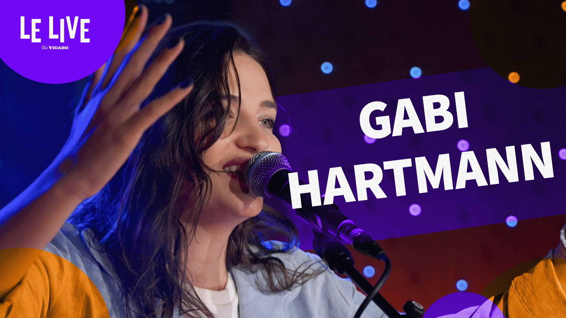 Gabi Hartmann est l'invitée du «Live Musique» du Figaro