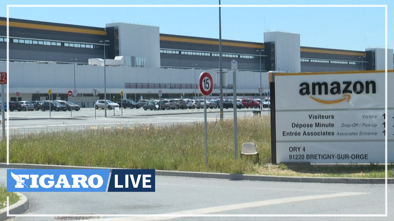 Amazon France: retour au travail à Brétigny-sur-Orge