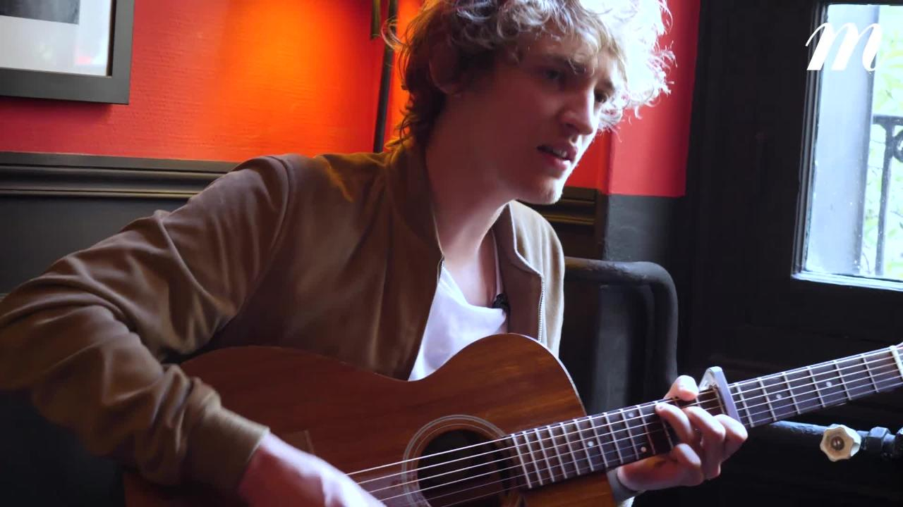 Aliocha en session live pour "Madame Figaro"