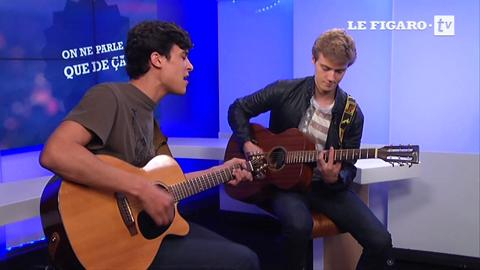 Martial et Mathieu chantent "Sèche Tes Larmes"