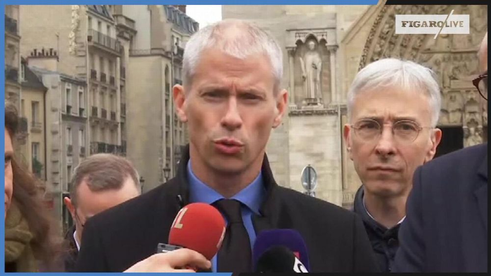 Notre-Dame de Paris : Franck Riester fait le point sur les dégâts subis ... Notre-Dame de Paris : Franck Riester fait le point sur les dégâts subis ...