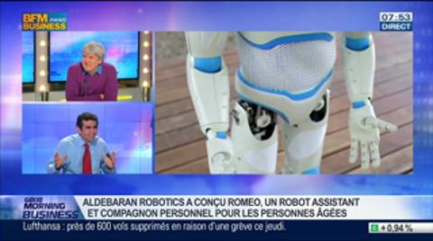 Romeo, le robot qui assiste les personnes âgées, Bruno Maisonnier, dans ...