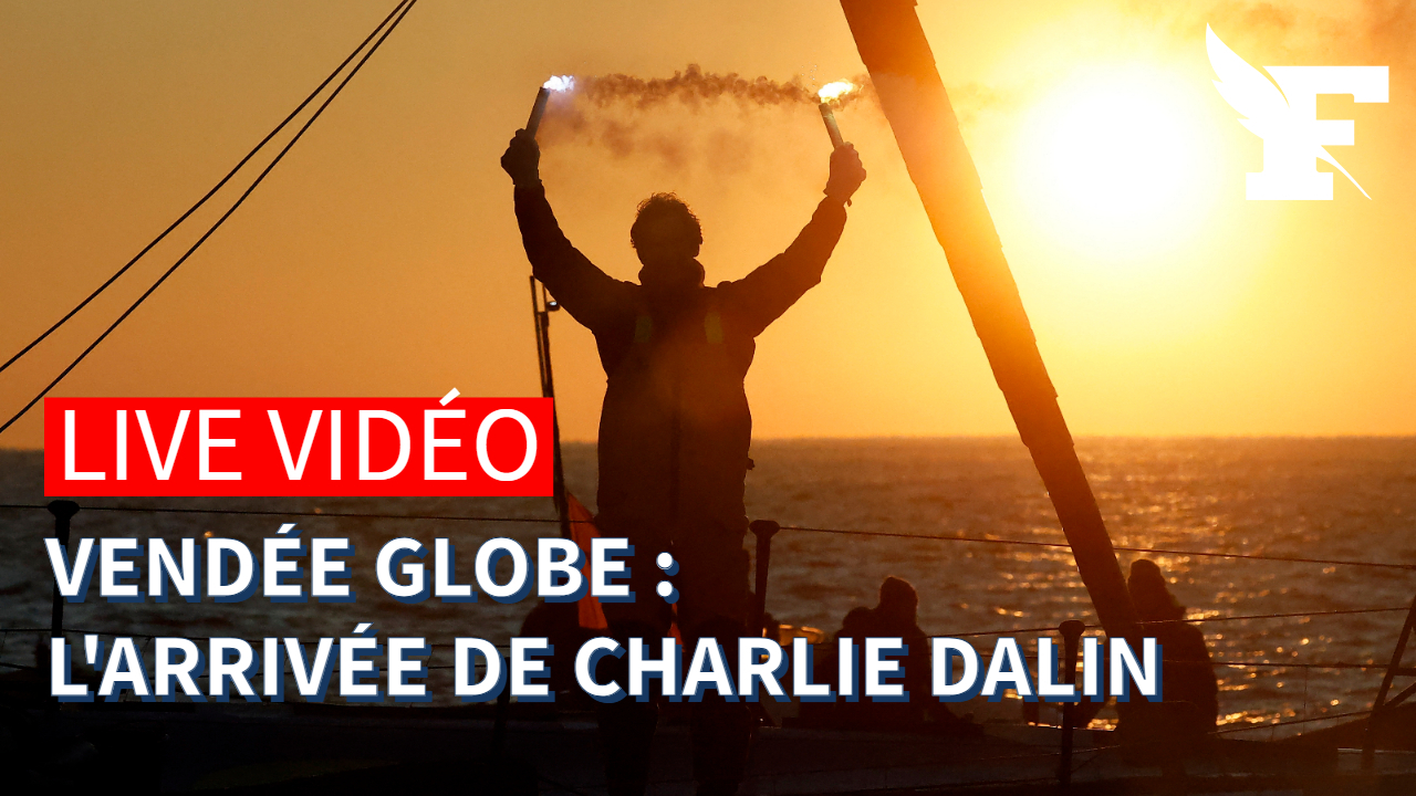 Vendée Globe : suivez l'arrivée de Charlie Dalin dans le port des ... Vendée Globe : suivez l'arrivée de Charlie Dalin dans le port des ...