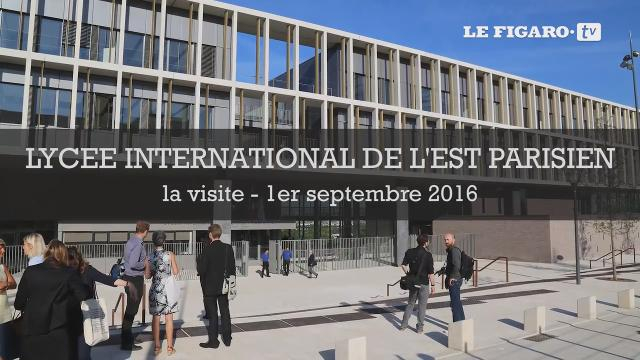 La visite du Lycée International de l'Est Parisien