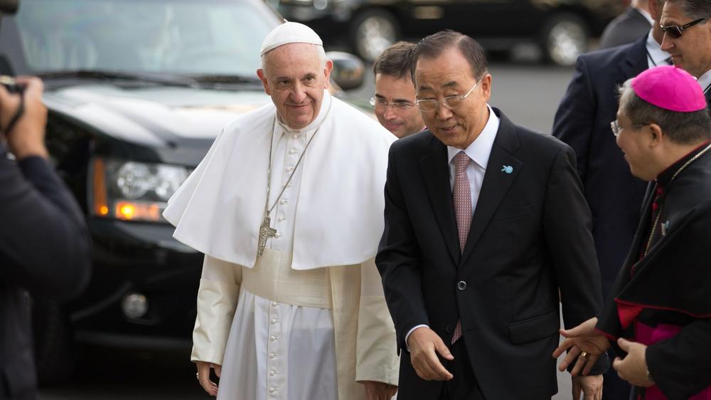 Le prêche du Pape, de l'ONU à Ground Zero