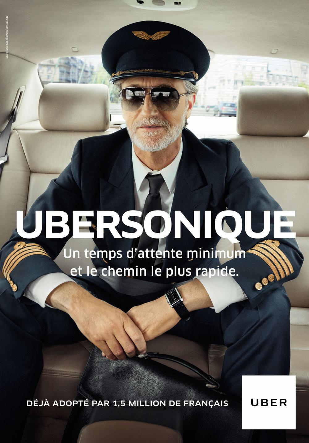 Pour sa première publicité en France, Uber troque son costume contre ...