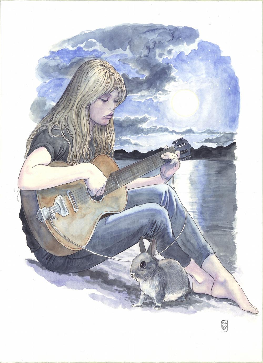 Et Milo Manara recréa le mythe Bardot en BD...