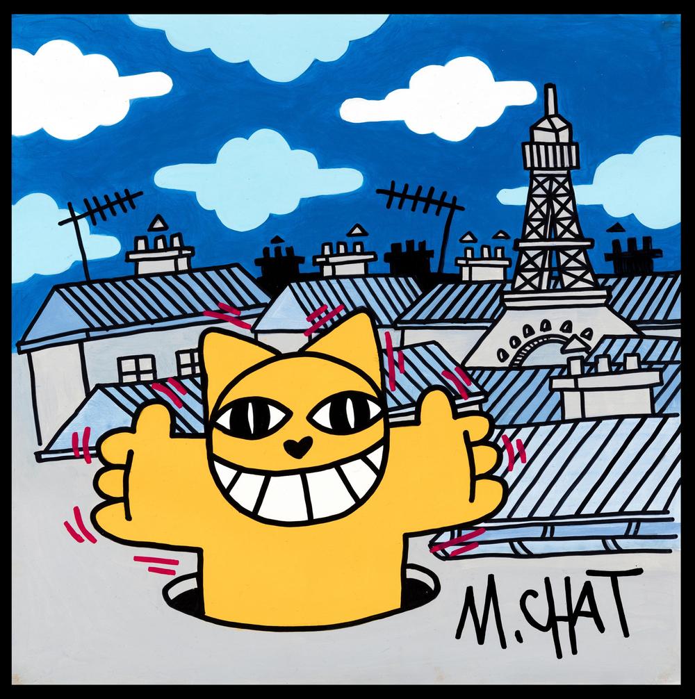 M. Chat fête ses 20 ans à Paris