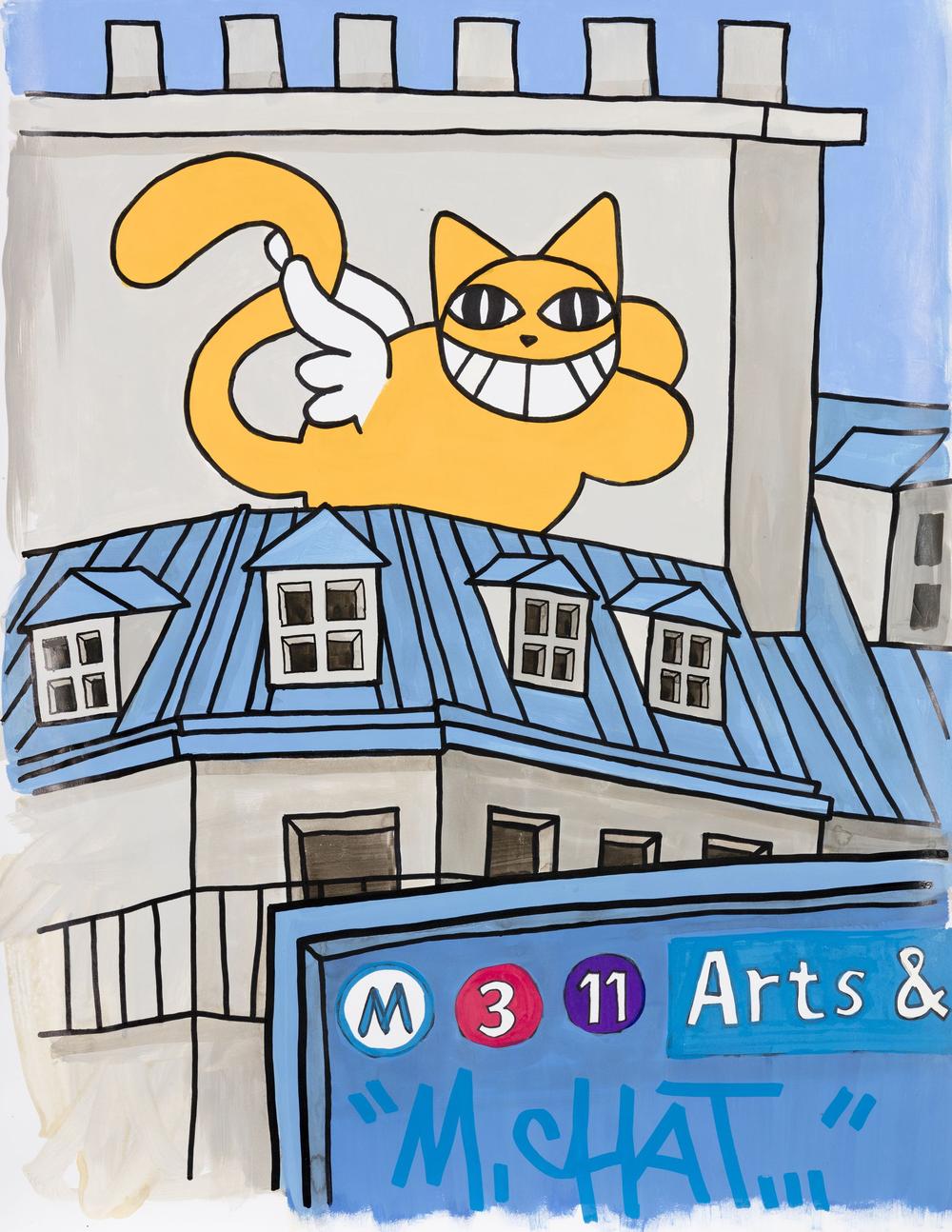 M. Chat fête ses 20 ans à Paris
