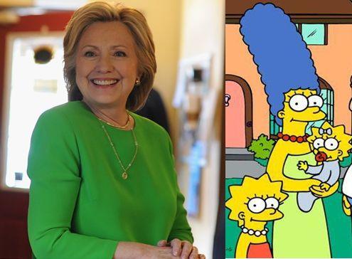 Lettre de Marge Simpson à Hillary Clinton