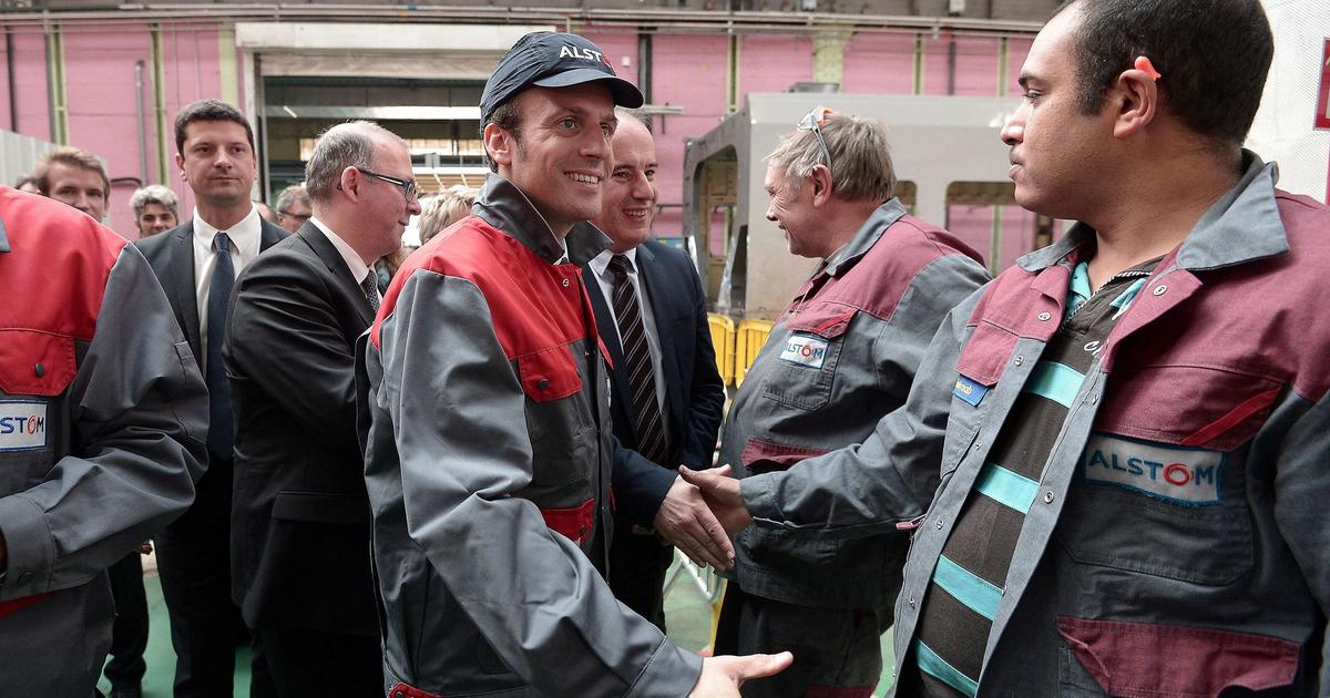 Alstom : Macron s'engage sur l'emploi