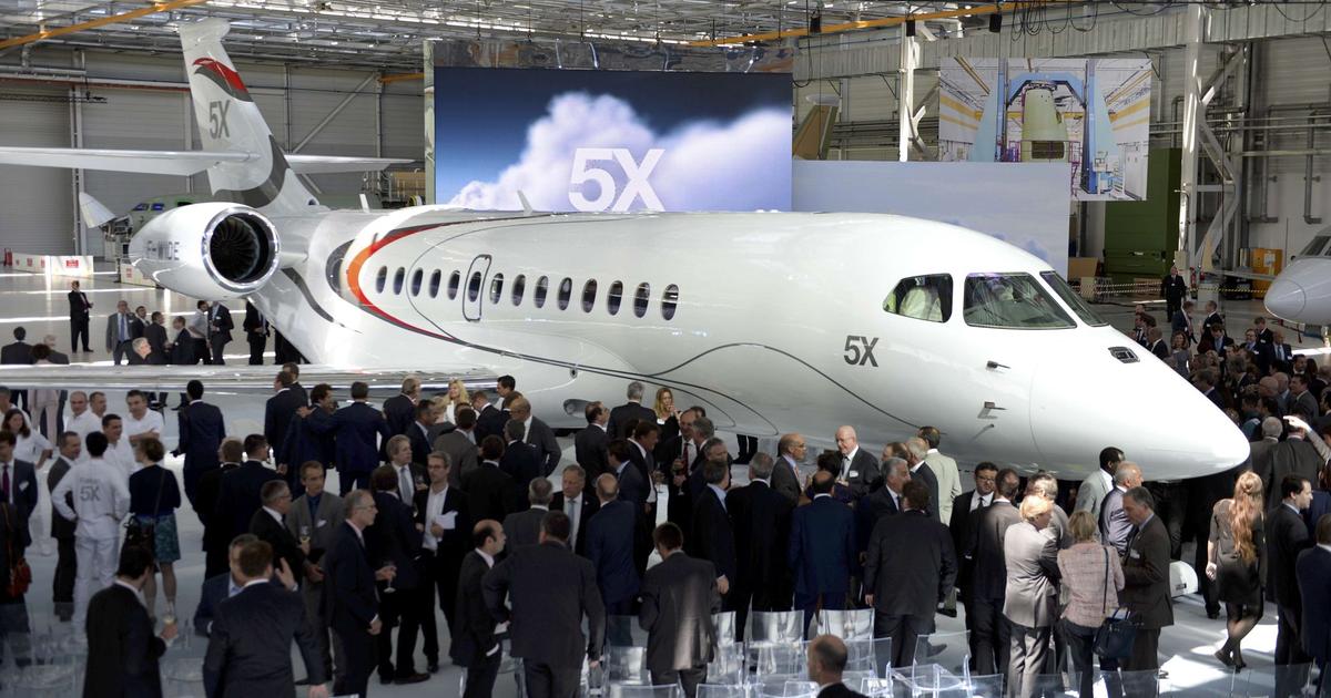Le Falcon 5X prêt à prendre son envol