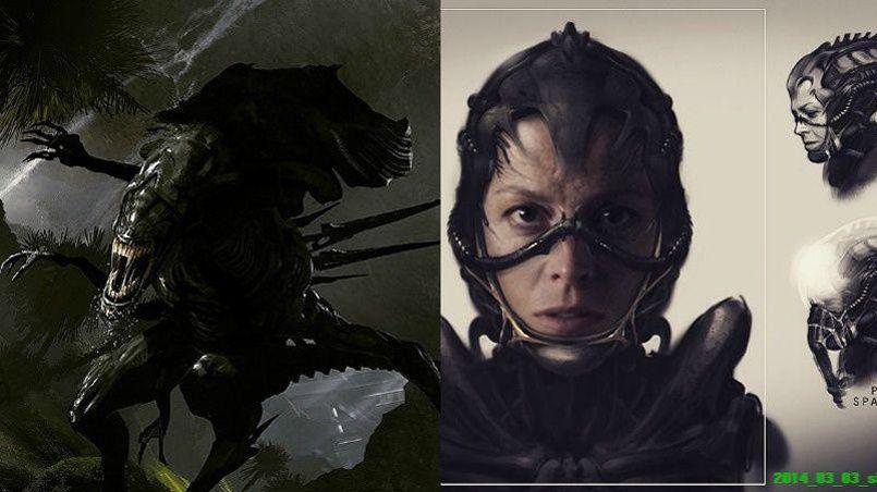 Alien 5 : Neill Blomkamp dévoile un concept art du casting