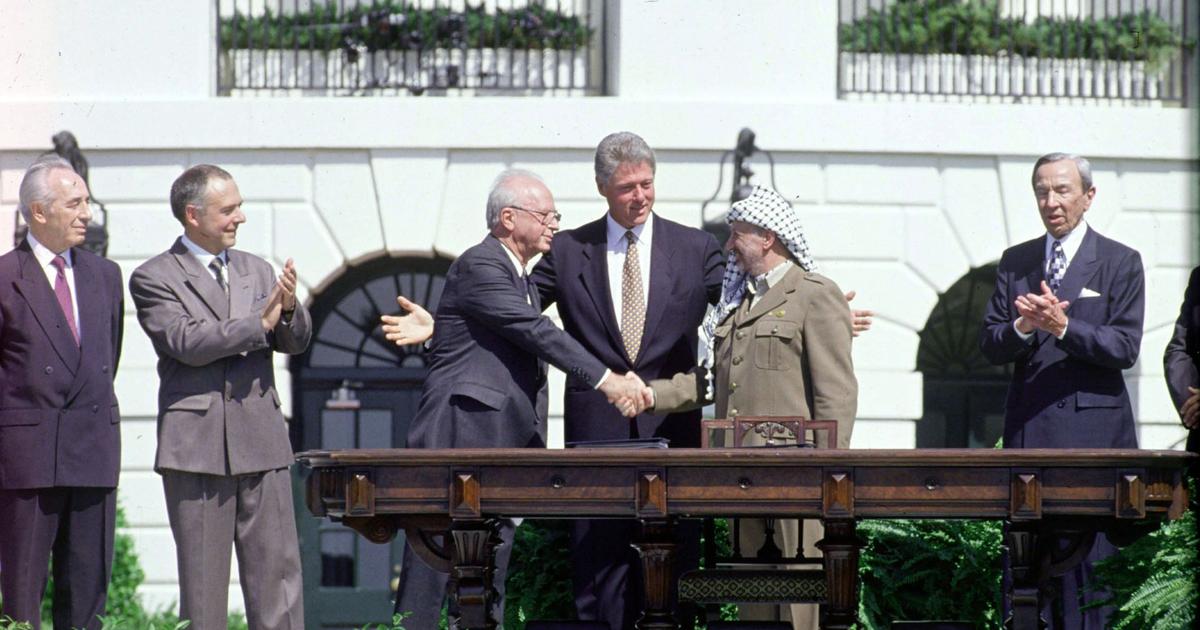 Yitzhak Rabin, assassiné en 1995 par un extrémiste juif, «sur l'ordre ...