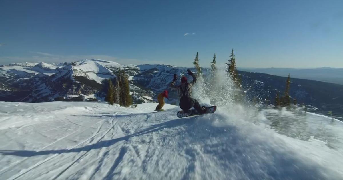Snowboard : une descente époustouflante en plan-séquence