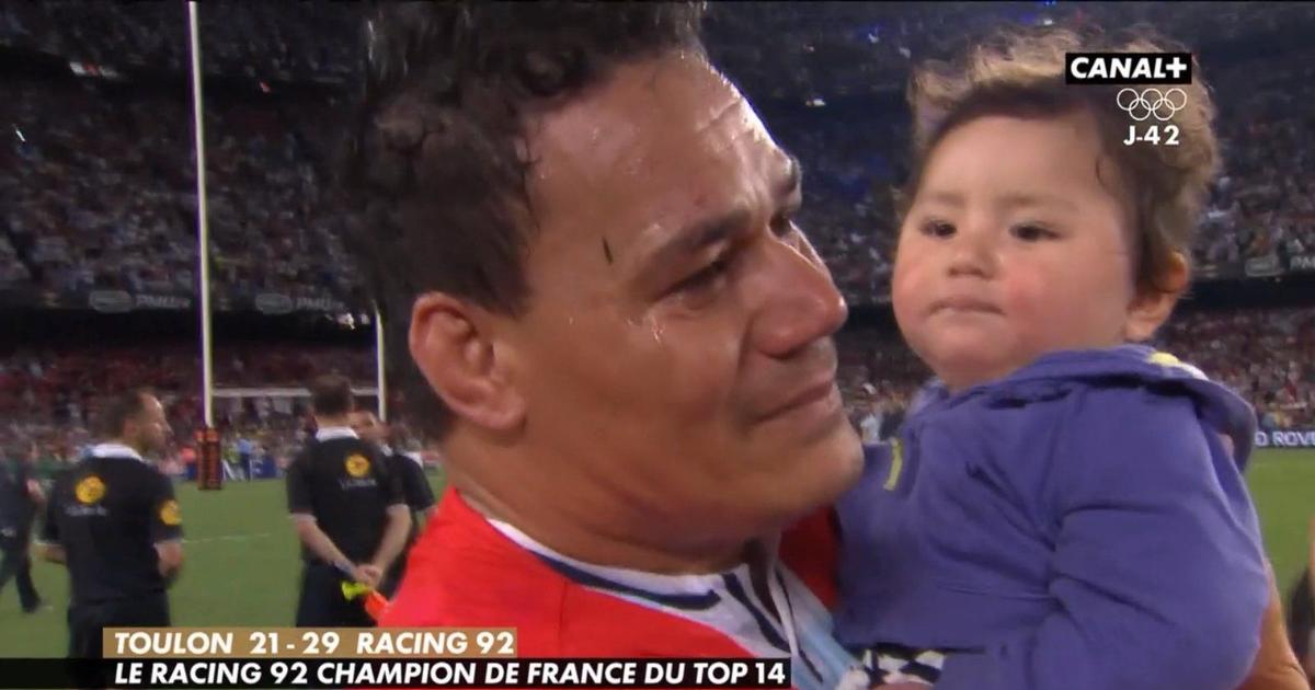 L'image émouvante avec la fille de Jerry Collins au Camp Nou