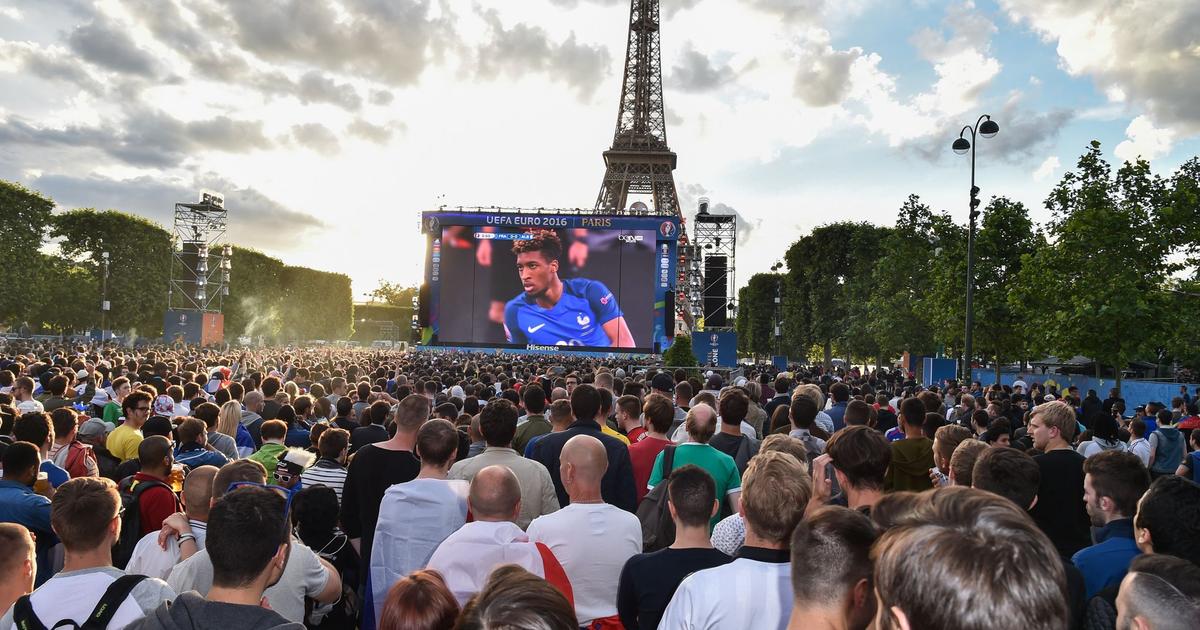 La fan zone de Paris a fêté son millionième visiteur