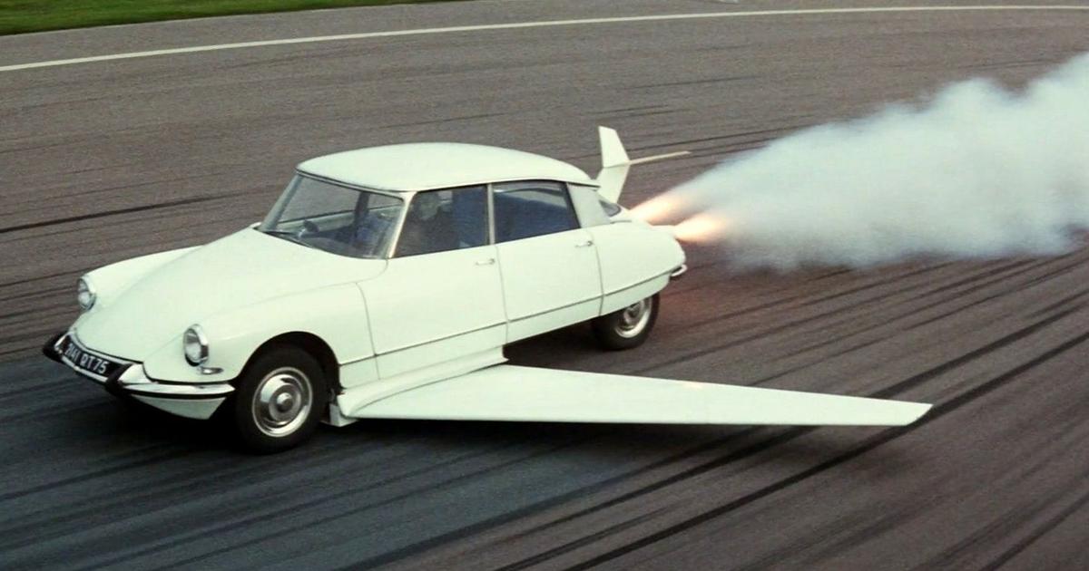 La Citroën DS de Fantômas: un bolide de superméchant