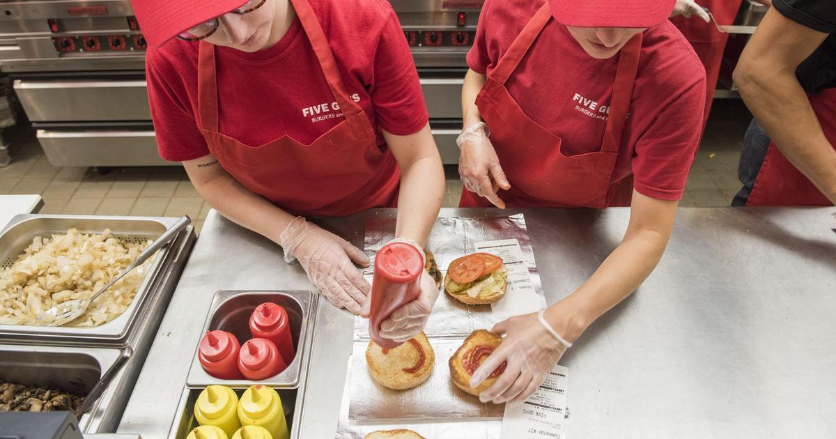 Five Guys, entre ketchup et Pikachu