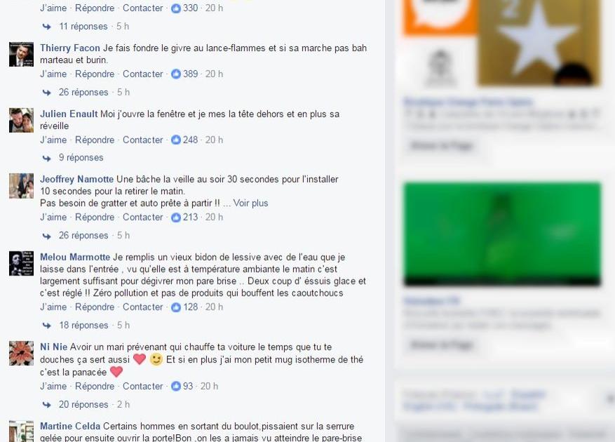 Ce qui vous a fait réagir sur nos réseaux sociaux le 3 décembre 2016