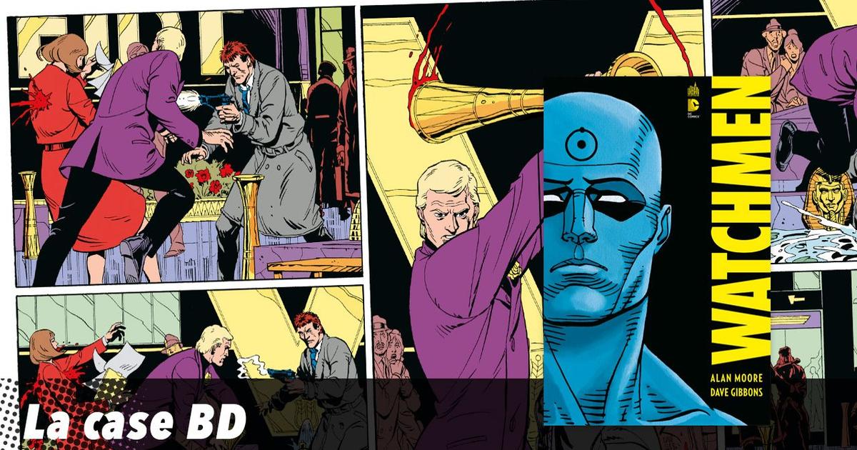 La case BD: Watchmen ou l'art de la symétrie