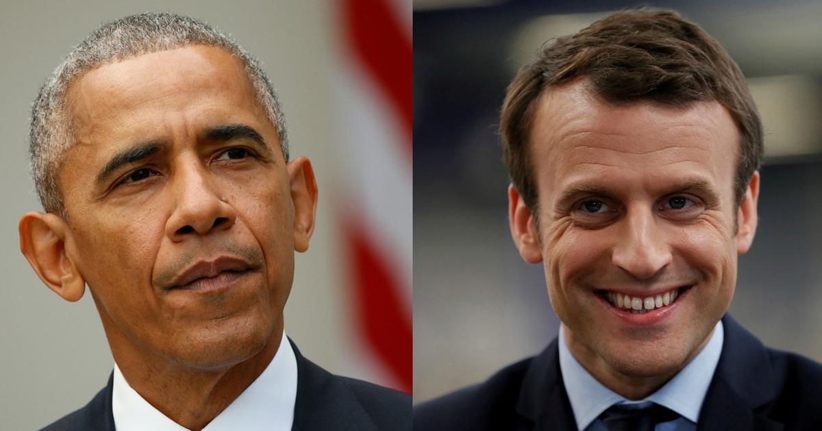 Barack Obama a téléphoné à Emmanuel Macron