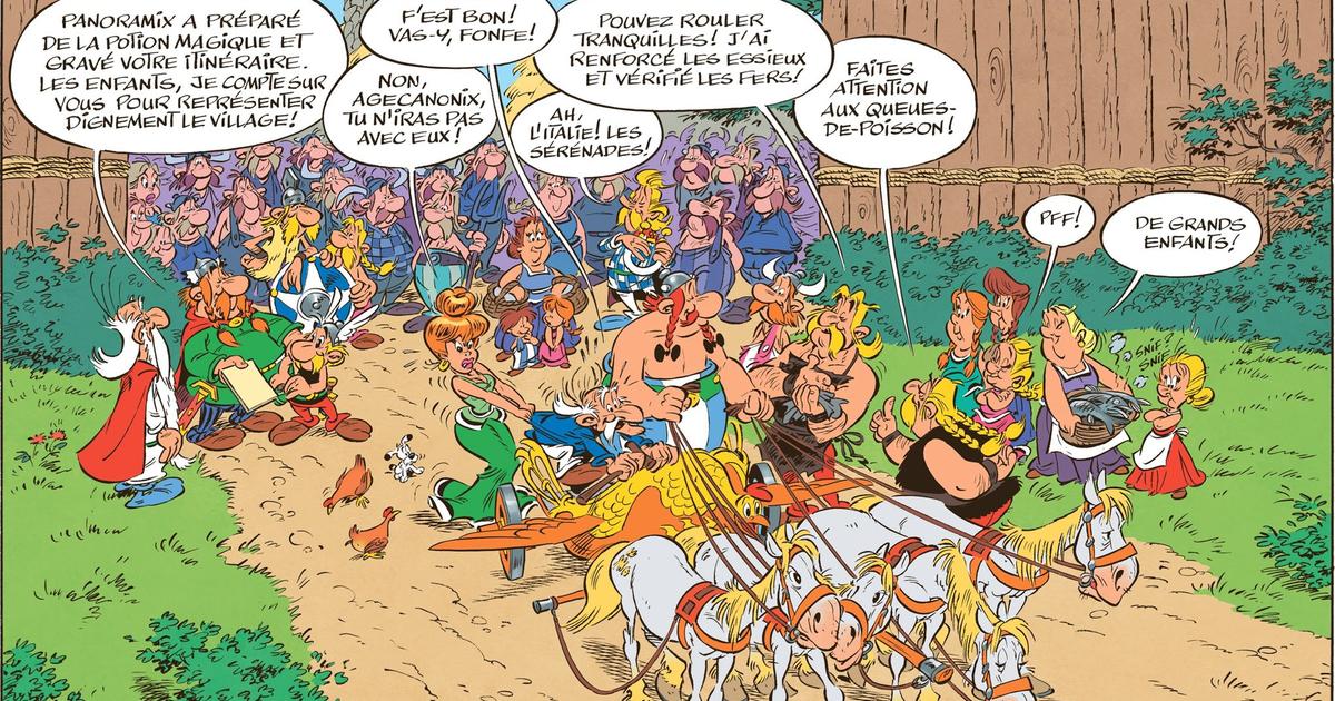 Dans les secrets du nouvel Astérix