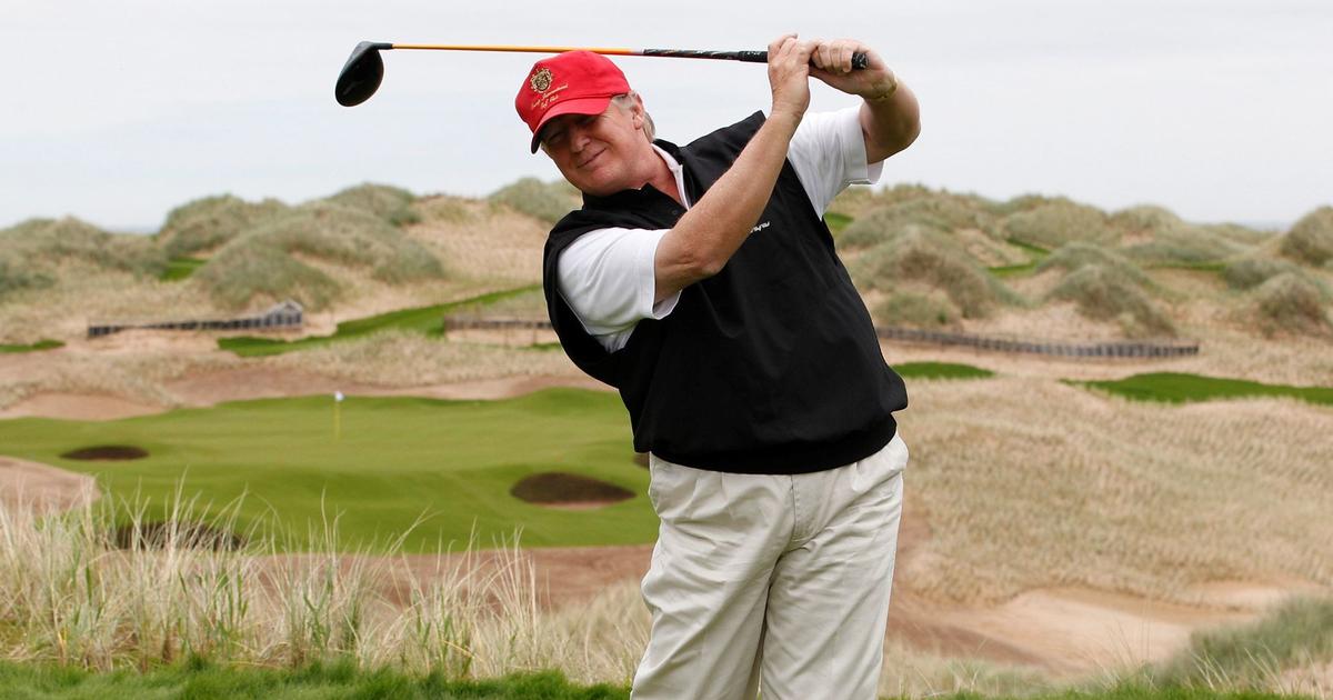 Donald Trump joue au golf avec des putters… fabriqués en Bretagne