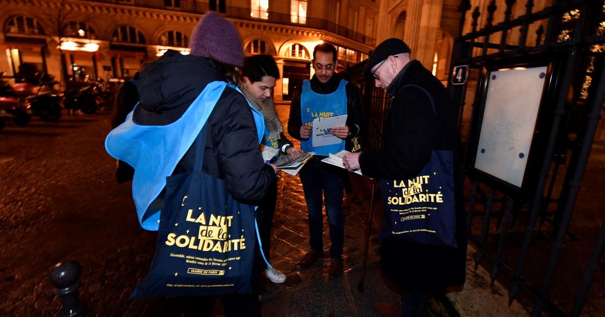 À Paris, 1700 bénévoles mobilisés pour recenser les SDF