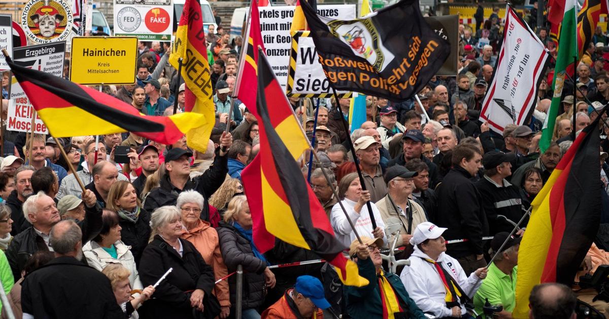 En ex-RDA, Angela Merkel cristallise une colère d'hommes vieillissants