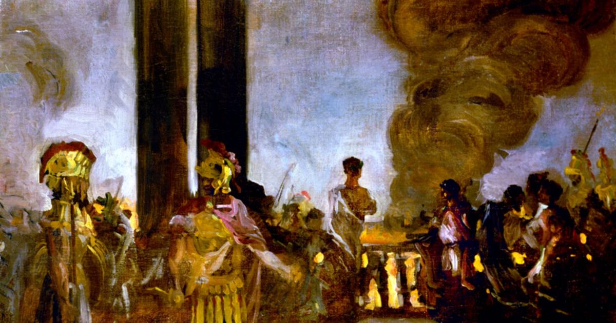 Néron a-t-il incendié Rome?