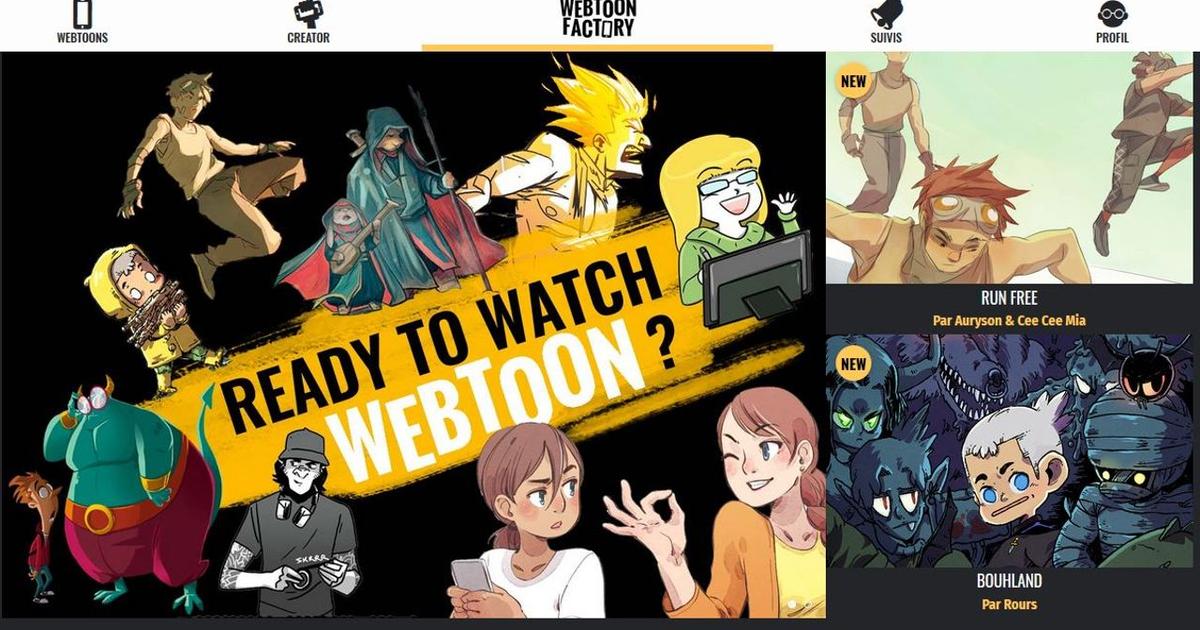 Avec Webtoon Factory, les Éditions Dupuis mise sur les smartphones