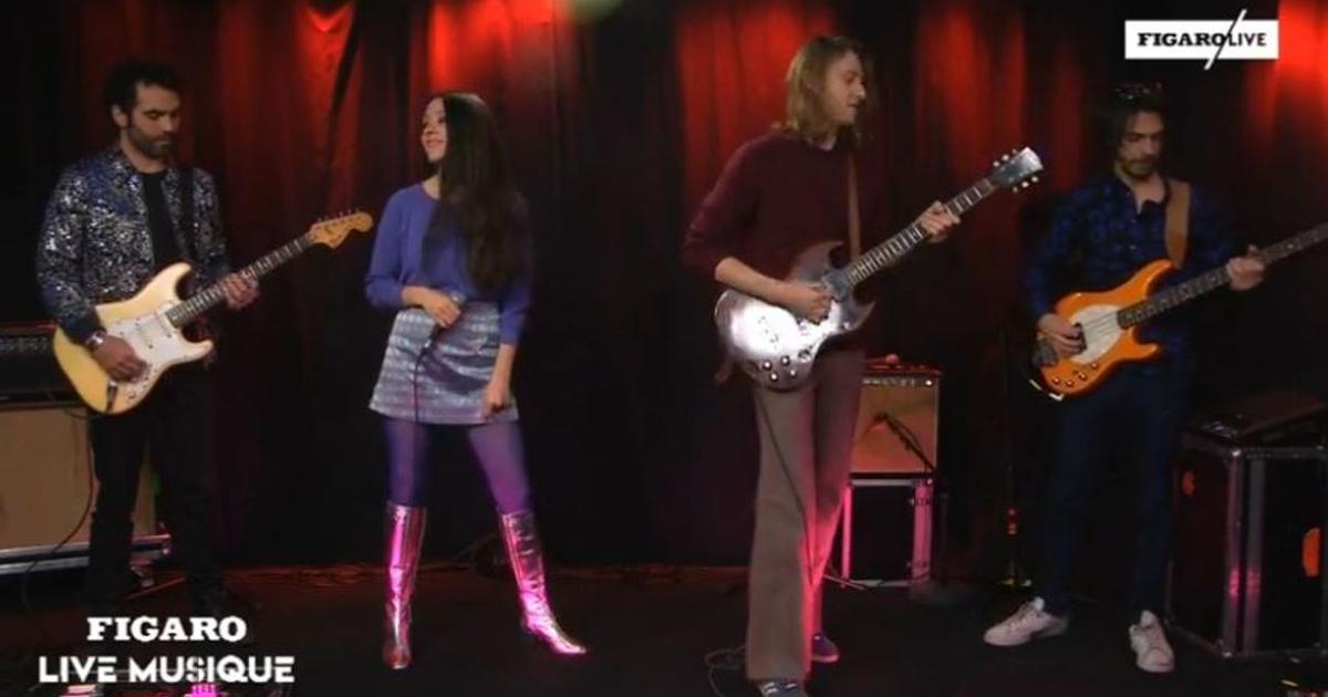 Figaro Live Musique: le concert privé de Minuit, le groupe de Simone Ringer