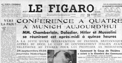 Accords de Munich (1938): la Tchécoslovaquie sacrifiée sur l'autel d ...
