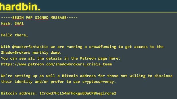 Des hackers se cotisent pour récupérer les outils dérobés à la NSA