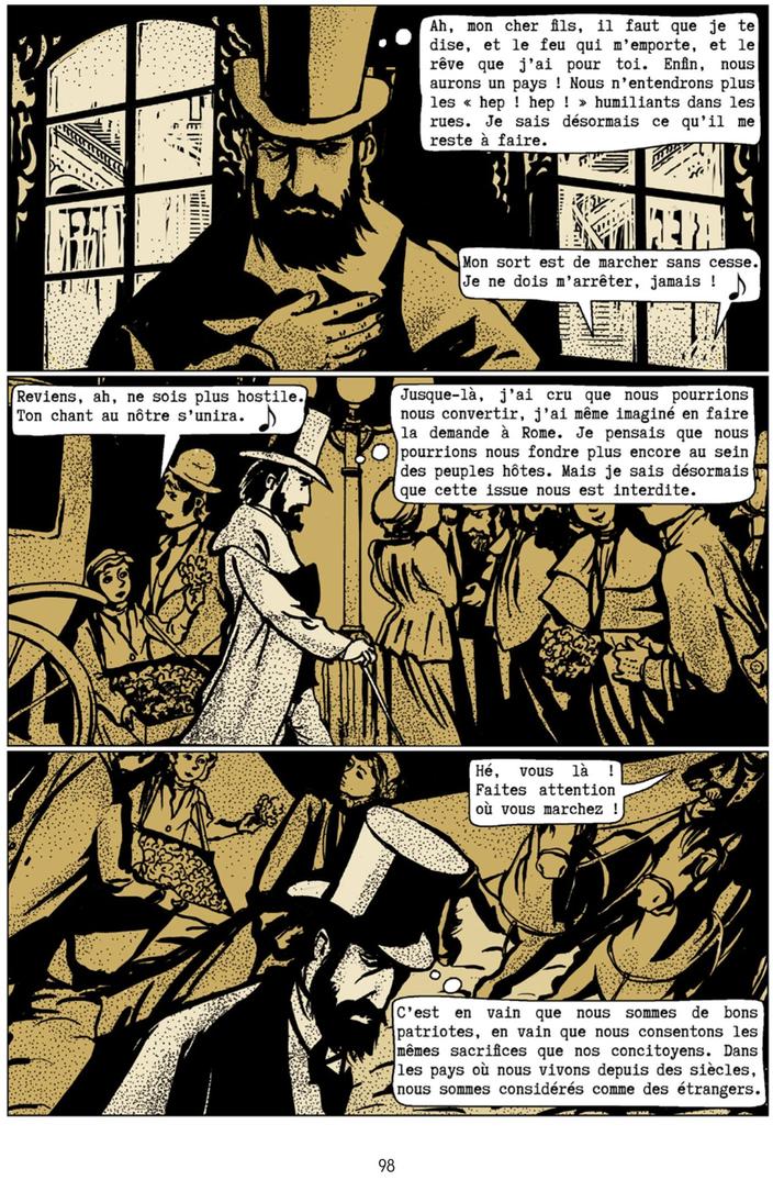 La case BD: Herzl, une histoire européenne ou l'utopie du sionisme au ...