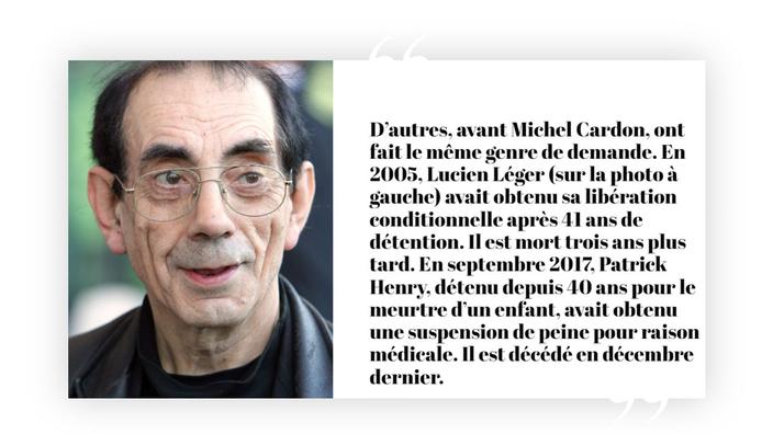 Michel Cardon, en prison depuis plus de 40 ans, va être libéré