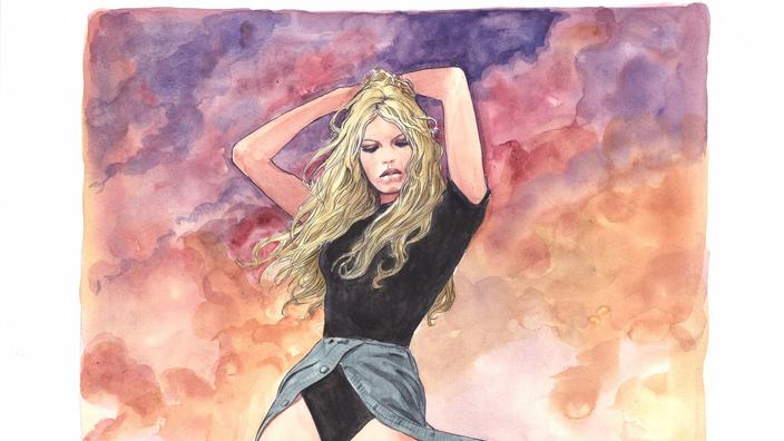 Et Milo Manara recréa le mythe Bardot en BD...