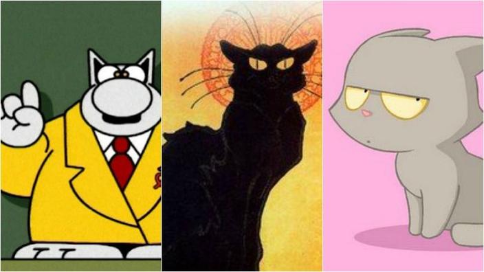Le chat, héros de littérature et de bande dessinée