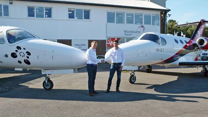 Wijet devient la première compagnie de taxi jets