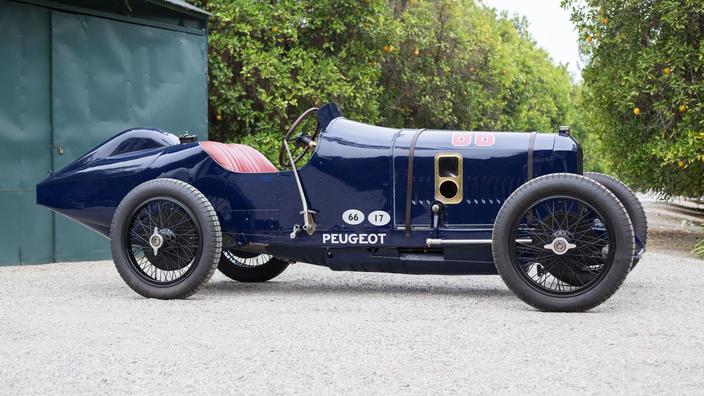 Peugeot L45 Indianapolis : vendue plus de 6 millions d'euros